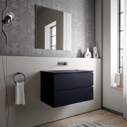 Koupelnová skříňka AVA 80 cm s umyvadlem z minerálního odlitku BRUXELLES