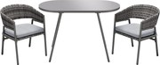 Livarno Home Sada balkónového nábytku, 3dílná