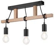 Lamkur Přisazený lustr LEONIDAS 3xE27/60W/230V LM-3.135 DĄB