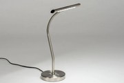 Stolní designová LED lampa Bank Retro Silver