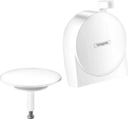 Hansgrohe Exafill S, vrchní sada vanového výtoku, odtokové a přepadové soupravy, matná bílá, HAN-58117700