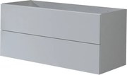 Mereo Mereo, Aira, koupelnová skříňka 121 cm, bílá, dub, šedá, CN733S