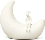 Slonovinové dětské noční světlo Moon Off-White – Cam Cam Copenhagen