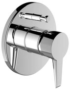 Laufen Pure - Baterie pod omítku, pro 2 spotřebiče, chrom HF901779100000