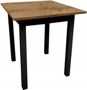 Dede Kuchyňský stůl MINI 90 x 60 cm - dub přírodní / černá