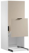 SORENTO pl | horní skříňka N60N multifunkční nástavec | 60 cm | PRAVÁ | bílá/béžová