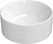 GSI GSI, KUBE X keramické umyvadlo na desku, průměr 32cm, bílá ExtraGlaze, 943511