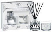 Maison Berger Paris Dárková sada Duo Mini Winter: aroma difuzér s náplní 80 ml + svíčka 80 g, Pod vánočním stromem 4568
