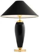 KASPA Černá stolní lampa REA 40607102