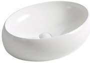 BPS-koupelny Deskové keramické umyvadlo Laso 47 (47x34 cm)