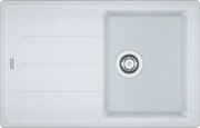 Franke Basis - Fragranitový dřez BFG 611-78, 78x50 cm, bílá-led 114.0285.168