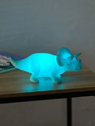 Sinsay - Dětská noční LED lampička ve tvaru dinosaura - světle modrá