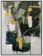Obraz s ručně malovanými prvky s rámem/na plátně 70x100 cm For – Styler