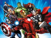Dětská fototapeta MARVEL - Hrdinové Avengers - 360x270 cm