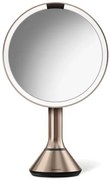Simplehuman Dual Touch kosmetické zrcátko rose gold nerez ocel SHST3053