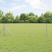 Euro plotové kotvení 10 x 0,4 m Pozinkovaná ocel Stříbrná 3350475