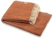 Vlněná deka Elma XVIII - cihlová VELKÁ