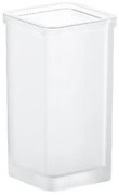 Grohe Selection Cube - Nádoba na WC kartáč, matné sklo 40867000
