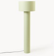 Stojací lampa ze lnu Ron