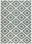 Hanse Home, Kusový koberec Twin-Wendeteppiche 103131 grün creme – na ven i na doma, 80x250, zelená, chodba / předsíň