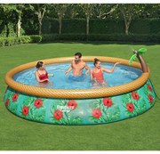 Bestway Fast Set Nafukovací bazénový set Paradise Palms 457 x 84 cm