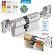 Cylindrická bezpečnostní vložka oboustranná ACT WILKA RC3, Vložka oboustranná 35/40 mm