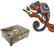 Falixen Puzzle  "Chameleon" VELIKOST: A3