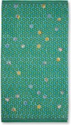 Pip Studio plážová osuška Sea Dots Beach 100x180cm, zelená (Beachtowel z bavlněného froté )