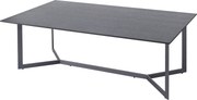 Lavice Minoa 140 x 80 x 53 cm černá