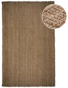 Hnědý jutový koberec Flair Rugs Jute, 200 x 290 cm