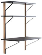 Artek pracovní stoly Kaari Wall Shelf with Desk 100x55
