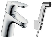 Hansgrohe Focus E2 - Souprava pákové baterie 70 s bidetovou sprškou a sprchovou hadicí, chrom 31926000