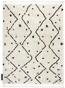 Dywany Łuszczów, Kusový koberec Berber Tetuan B751 cream, 80x150, bílá, ložnice
