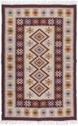 koberec kilim tkaný oboustranný vzor 120x180 Boho