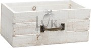 Dřevěný obal na květiny šuplík 10 x 23 x 13 cm VP1-NX-A2618