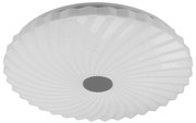 Bílé stmívatelné LED stropní svítidlo na dálkové ovládání 38,5x38,5 cm Calipso – Candellux Lighting