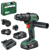 Bosch Nářadí - 18V AKU vrtačka s příklepem, 2x aku 2,5 Ah PBA, nabíječka 06039E2105