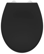 Eisl Sanitär WC prkénko Duroplast Soft Close Schwarz 82410
