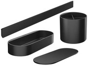 Hansgrohe WallStoris - Set koupelnových doplňků, matná černá 27968670