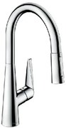 Hansgrohe Talis M51 - Dřezová baterie s výsuvnou sprškou, sBox, EcoSmart, chrom 73876000