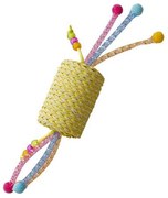Hračka cat Jolly váleček 22cm žlutý Duvo+