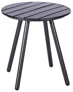 Šedý zahradní stůl Bonami Essentials Lounge, ø 51 cm