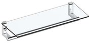 Keuco Plan - Polička s držákem ručníků, délka 60 cm, chrom/sklo 14975010000