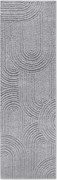 ELLE Decoration, Běhoun Gallery 106091 Light Grey z kolekce Elle, 80x240, šedá, ložnice