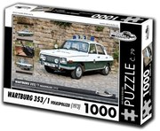 Retro-auta puzzle č. 79 wartburg 353,1 volkspolizei (1973) 1000 dílků
