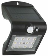 LED Solární nástěnné svítidlo se senzorem LED/1,5W/3,7V 1200 mAh IP65