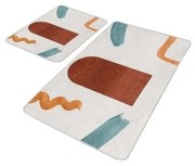 Sametové koupelnové předložky v sadě 2 ks 60x100 cm – Mila Home