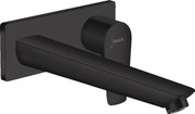 Hansgrohe Talis E, páková umyvadlová baterie pod omítku, s výtokem 22,5 cm, černá matná, 71734670