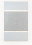 Fouta's dekorativními třásněmi Indra