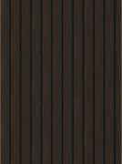 Mexen Lam-B, akustické stěnové lamely 275 × 30 cm, HDF deska 4 mm, technická dýha, eben hnědý, S100-275307-3015-022
